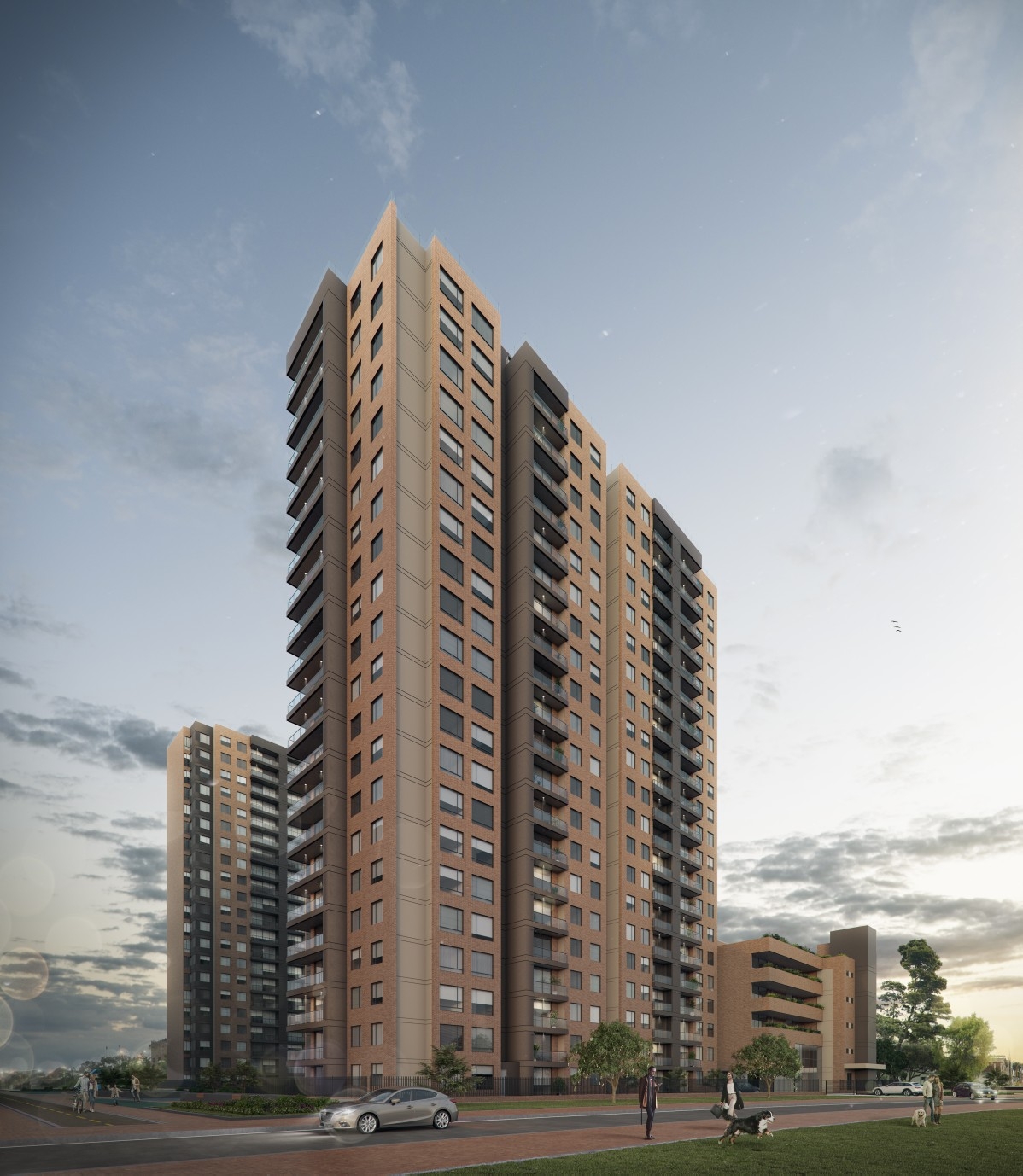 proyecto de vivienda Gregal de Cusezar S.A. en Montevideo, Bogotá