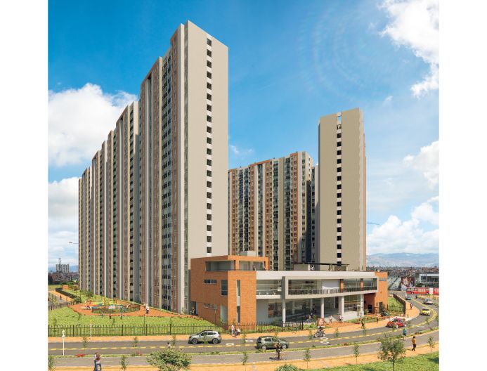 proyecto de vivienda Ronda de Verano de CONSTRUCTORA LAS GALIAS S.A en Islandia, Bogotá